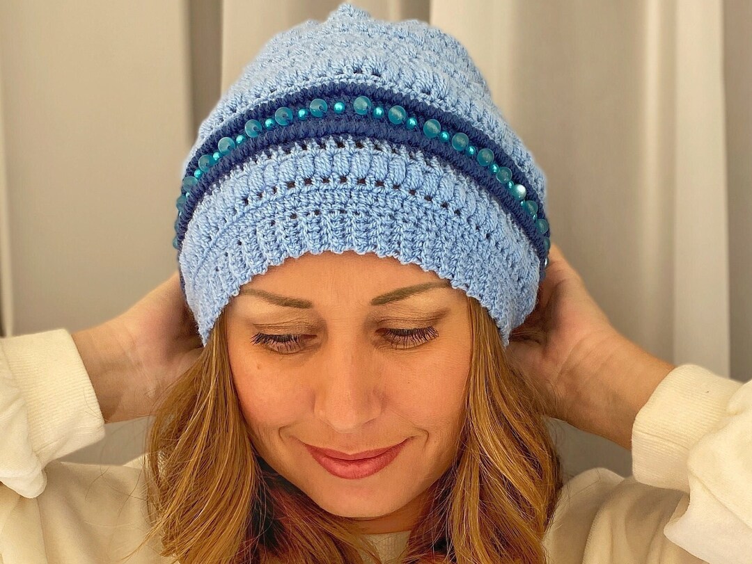 Crochet Hat Pattern Pdf Boho Womens Hat - Etsy