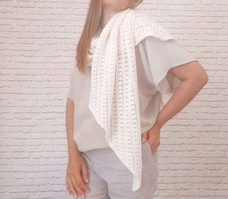 Scarf Knitting Pattern, Knit Scarf - Etsy