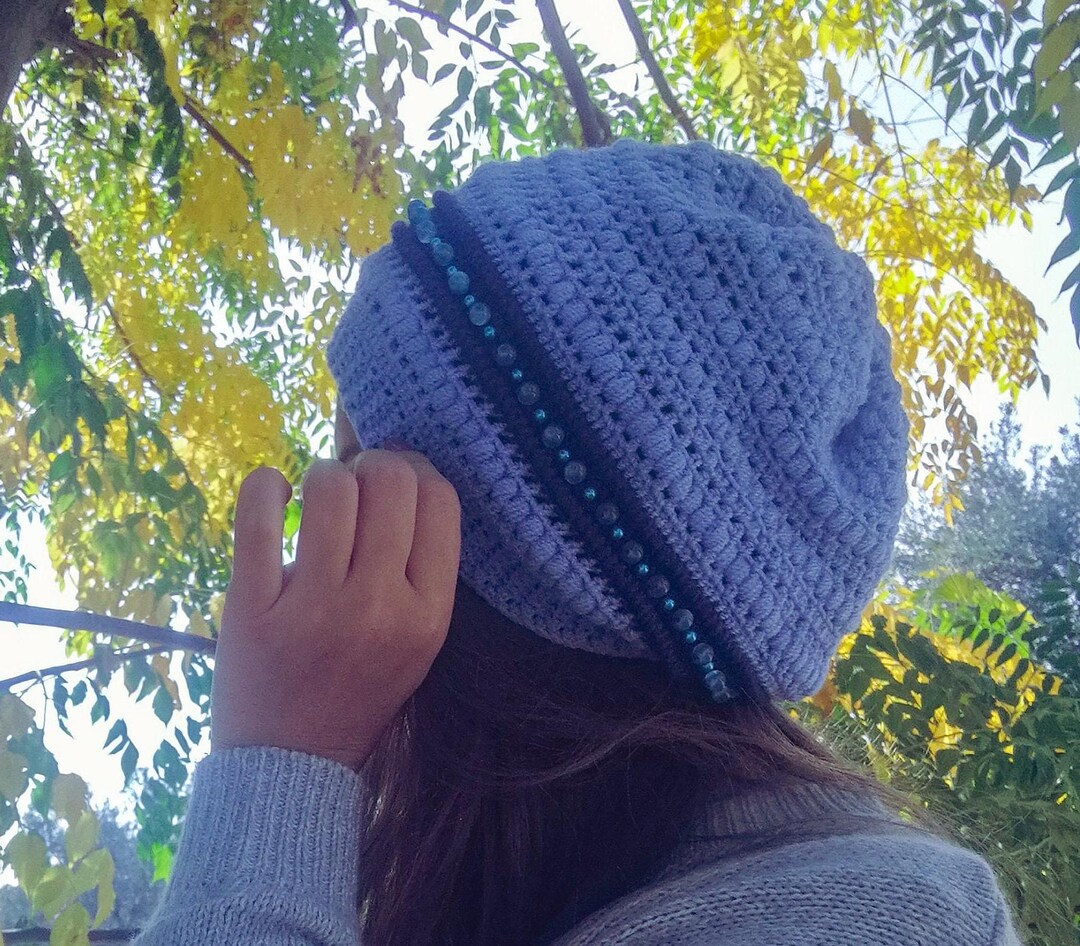 Crochet Hat Pattern Pdf Boho Womens Hat - Etsy