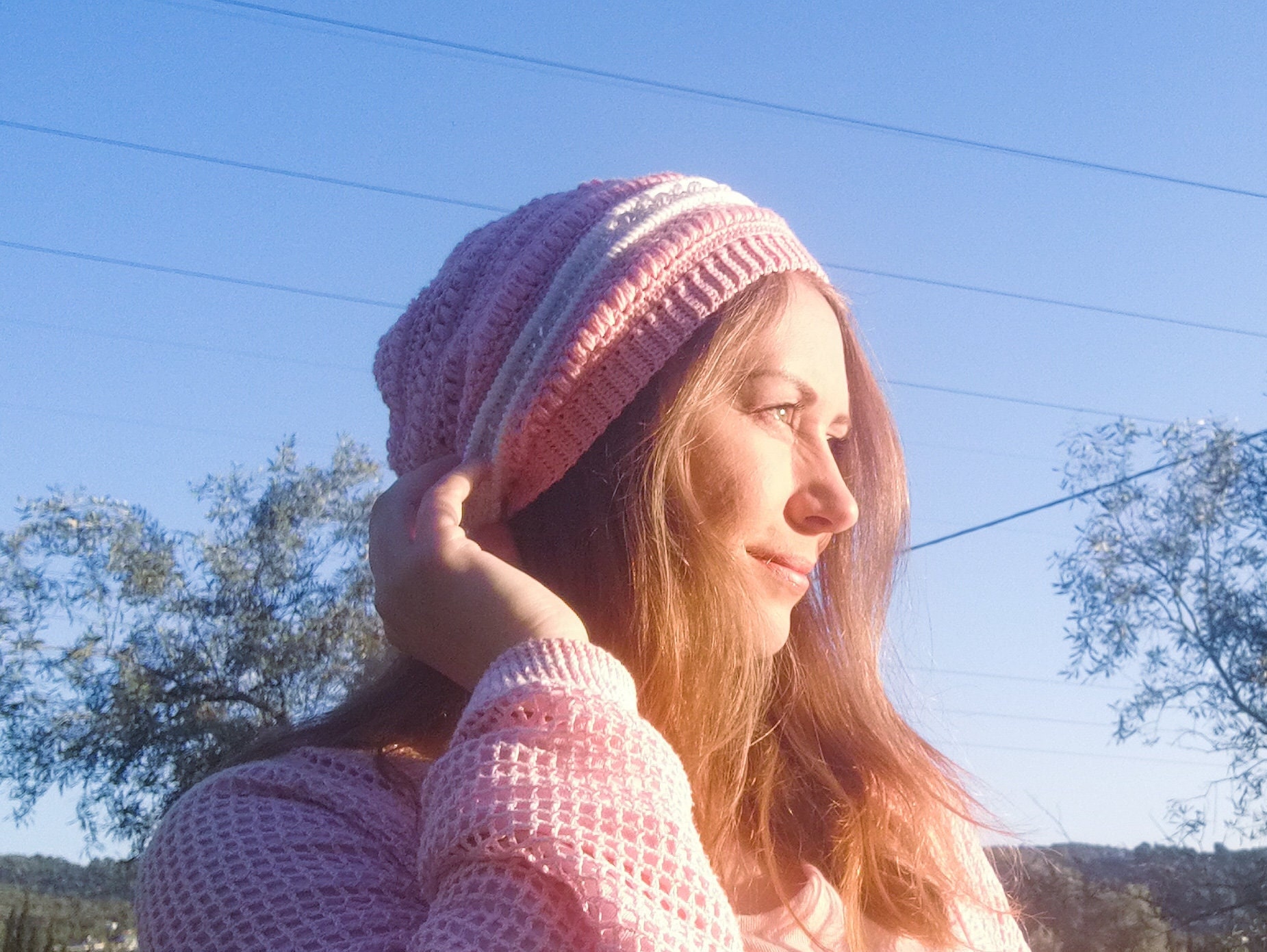 Crochet Hat Pattern Pdf Boho Womens Hat - Etsy