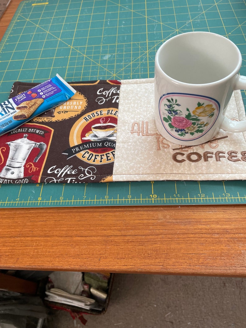 Mug Rug - Etsy