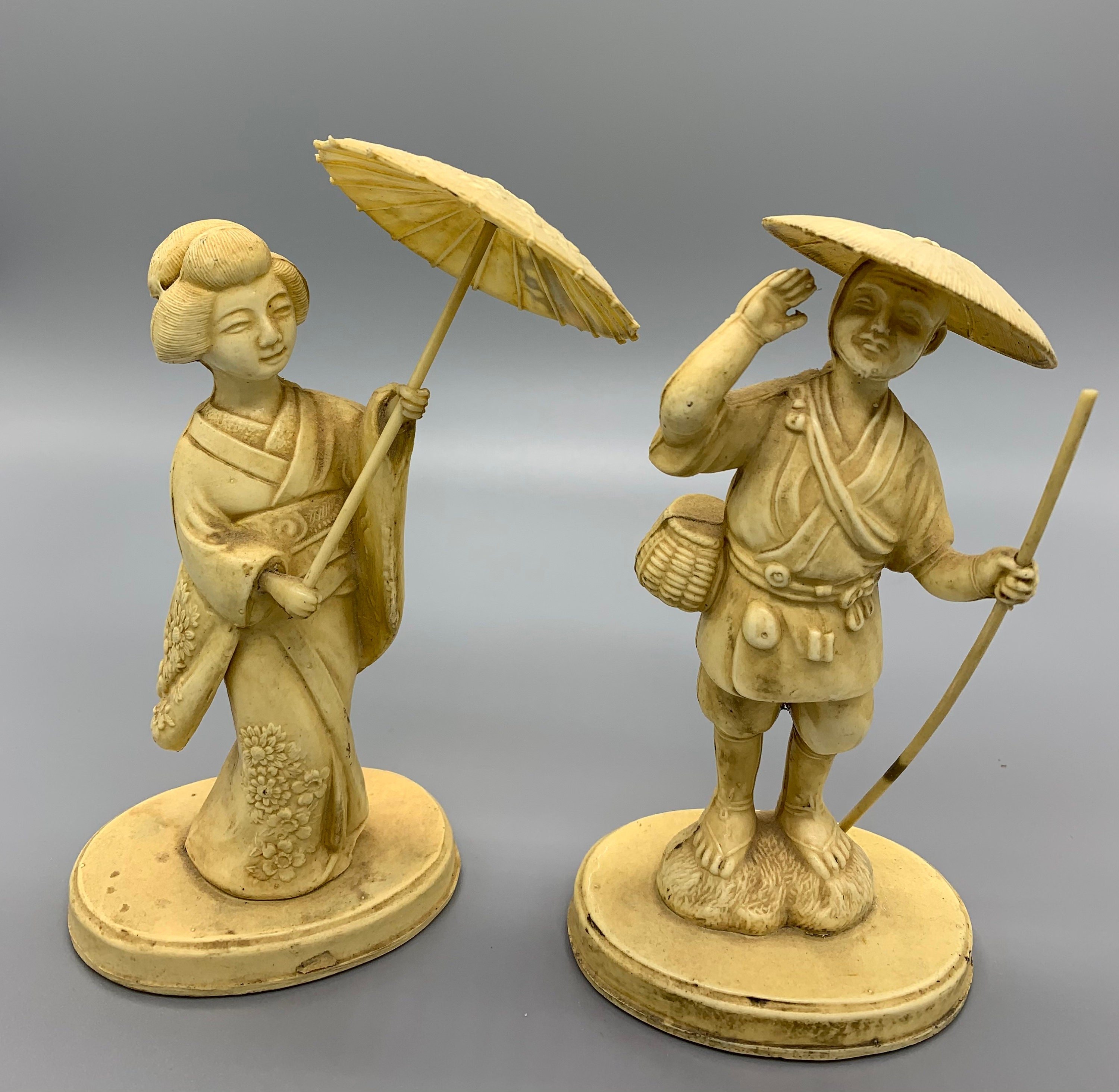 Vintage Asian Celluloid Figurines - Etsy