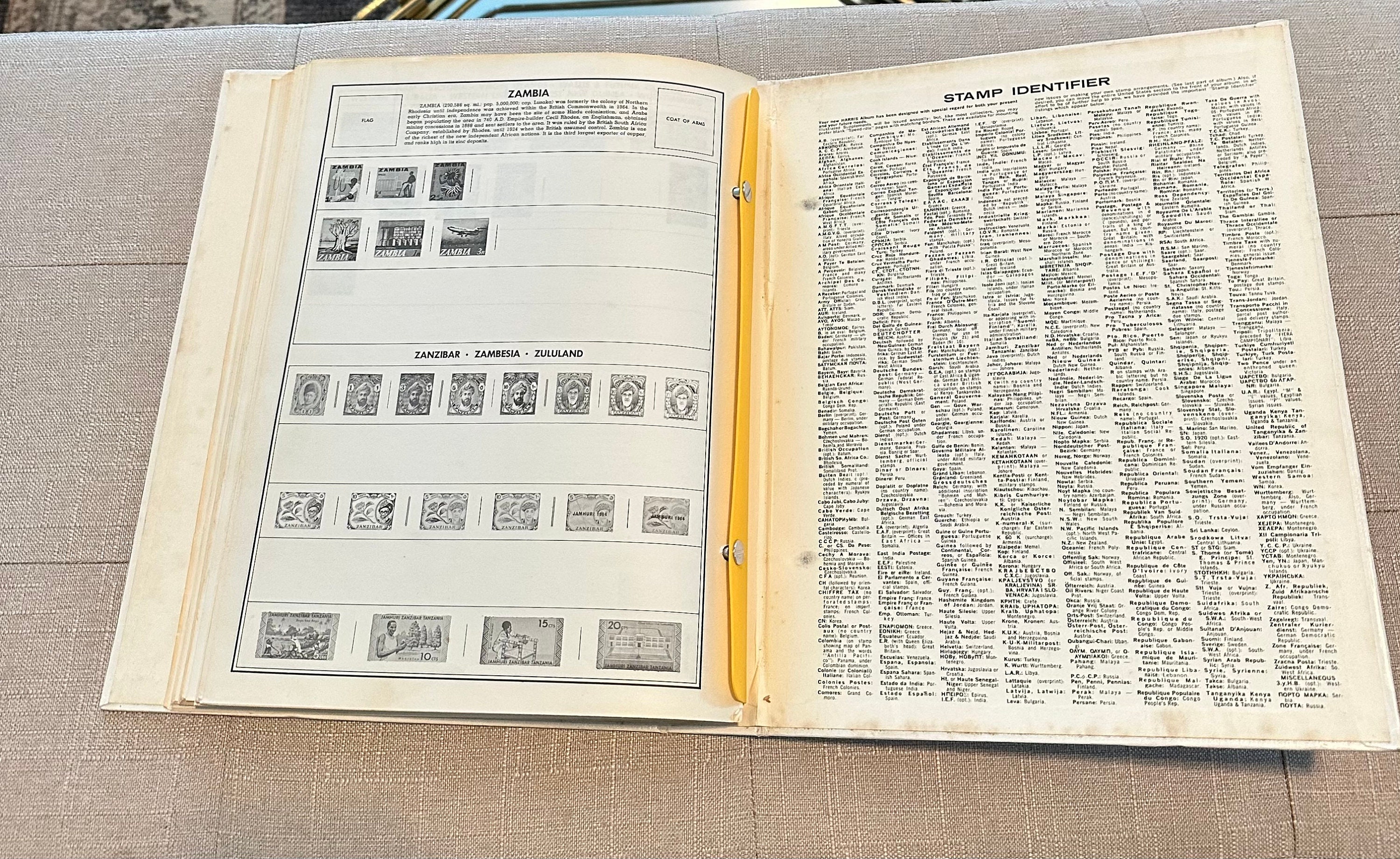 Vintage Traveler Stamp Album - Etsy