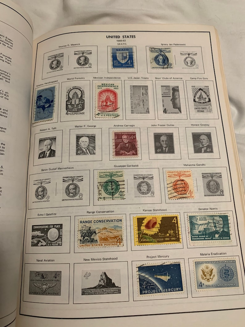 Harris Freedom Stamp & Assorted Collection - Etsy