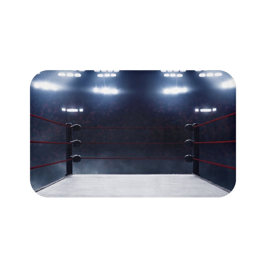 Boxing Bath Mat, Bathroom Decor, Boxing Decor, Bath Mats, Bathroom ...