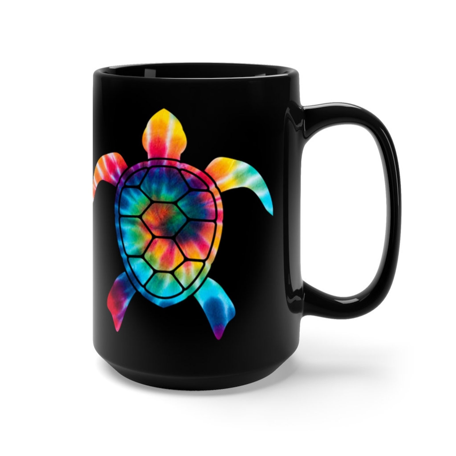 Sea Turtle Mug Sea Turtles Coffee Cup Coffee Mug Black Mug - Etsy