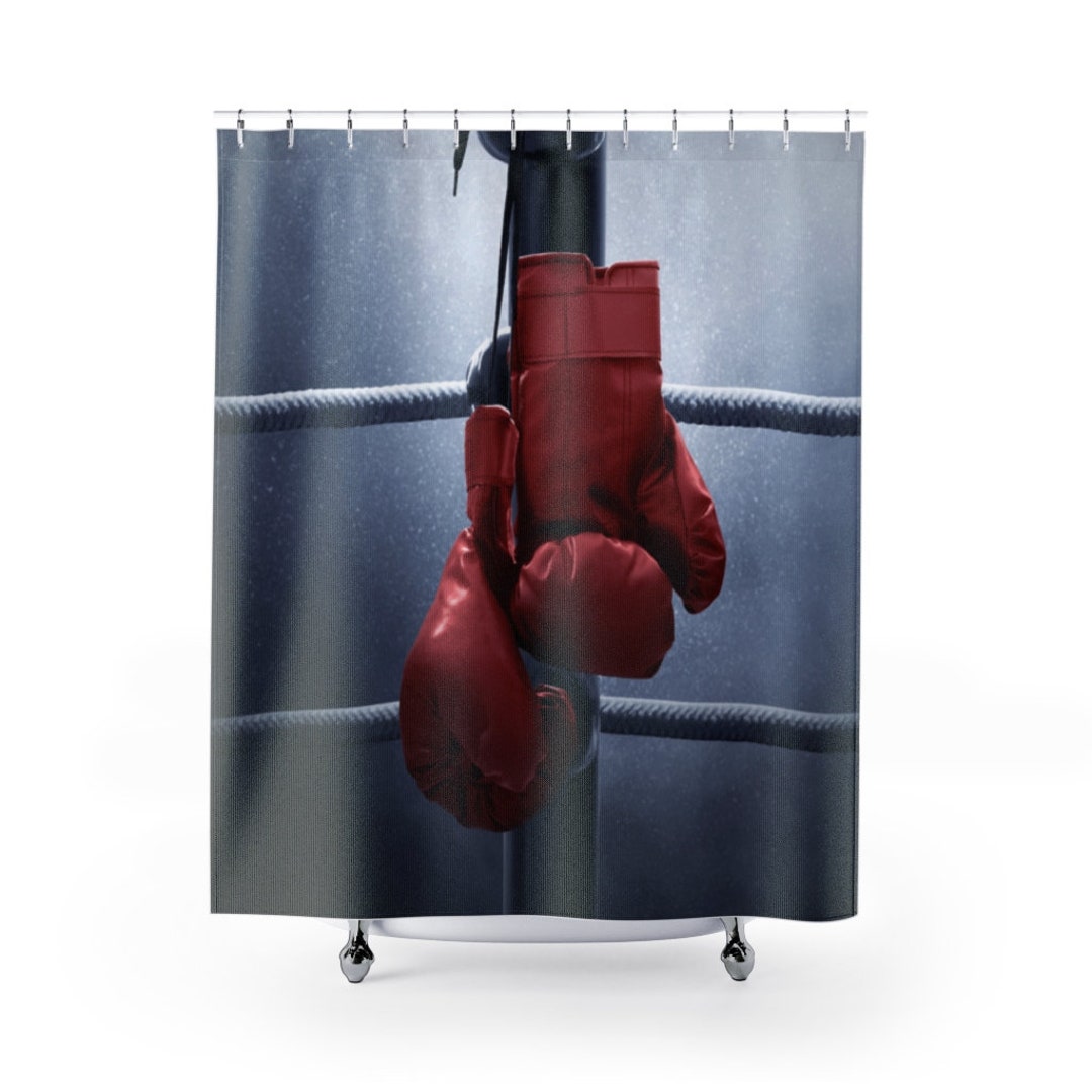 Boxing Shower Curtains, Shower Curtains, Bathroom Decor, Home Decor ...