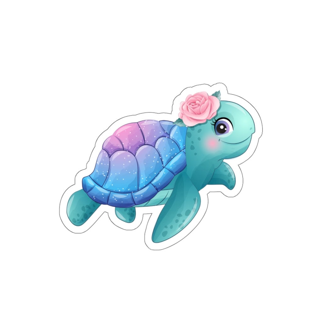 Turtle Sticker, Turtle Decal, Sea Turtle Sticker, Sea Turtle Decal, Die ...