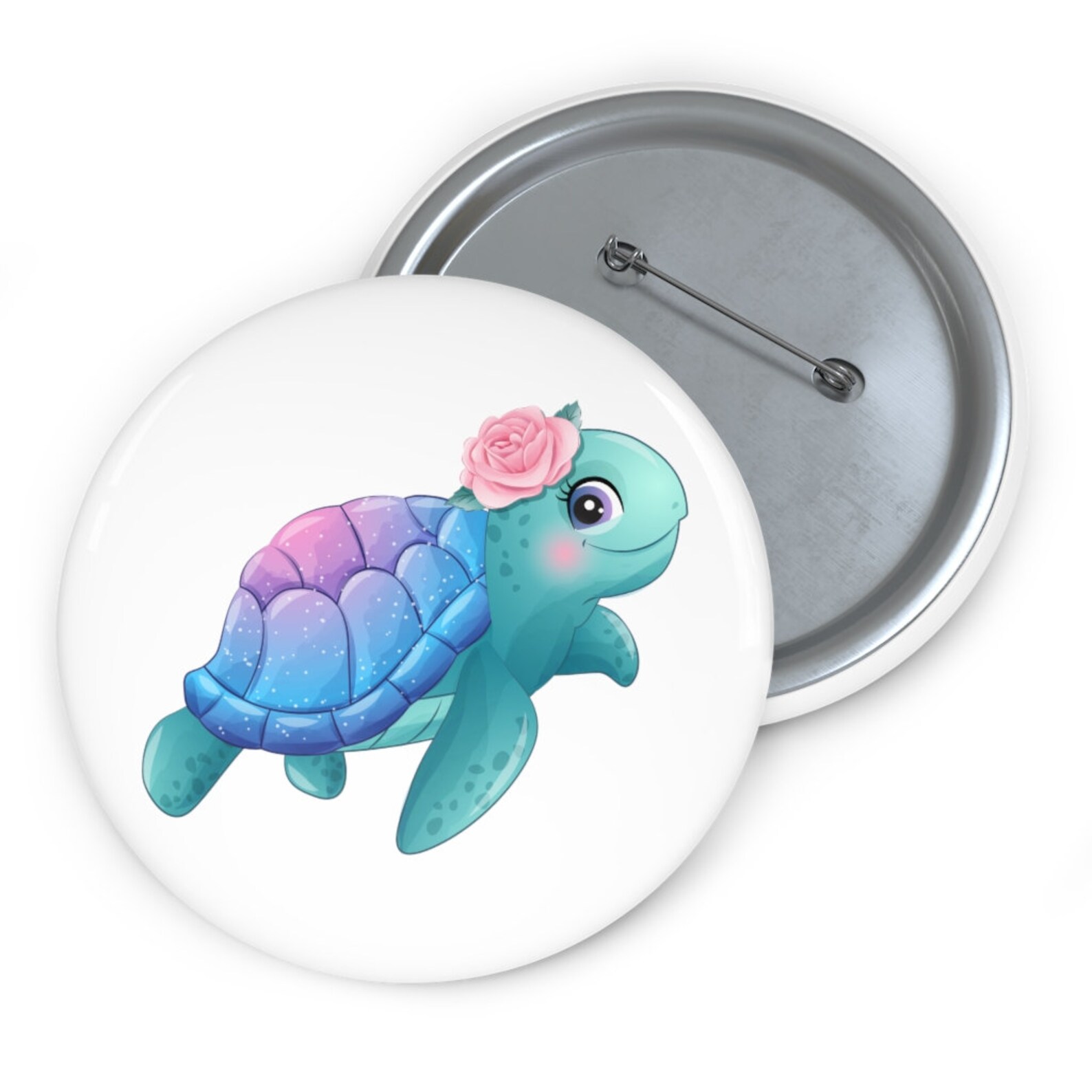 Sea Turtle Pin Button, Sea Turlte Pin, Sea Turtle Button, Turtle Pin ...