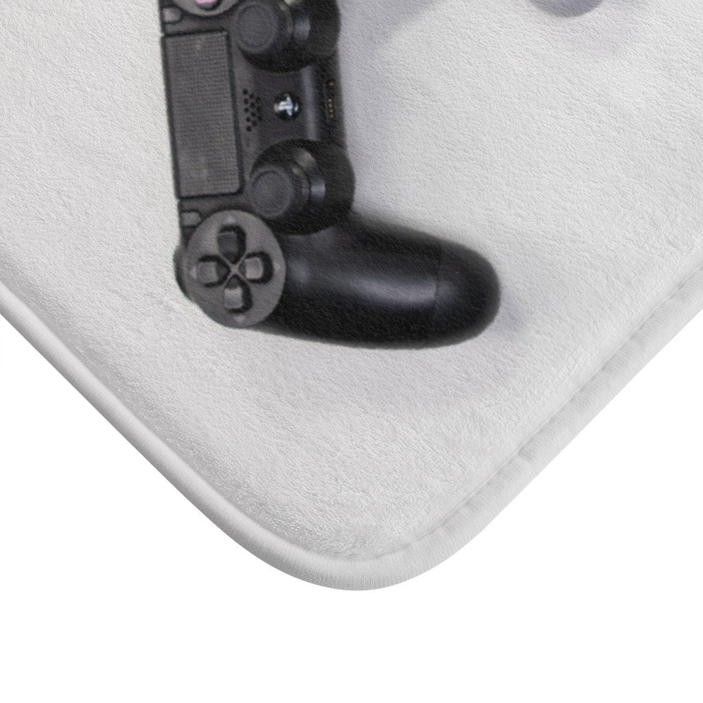 Gaming Bath Mat Playstation Controller Bath Mat Gifts for - Etsy