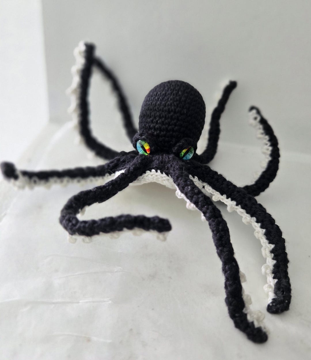 Bendy Crochet Octopus Toy – Posable Amigurumi Sea Creature - Etsy