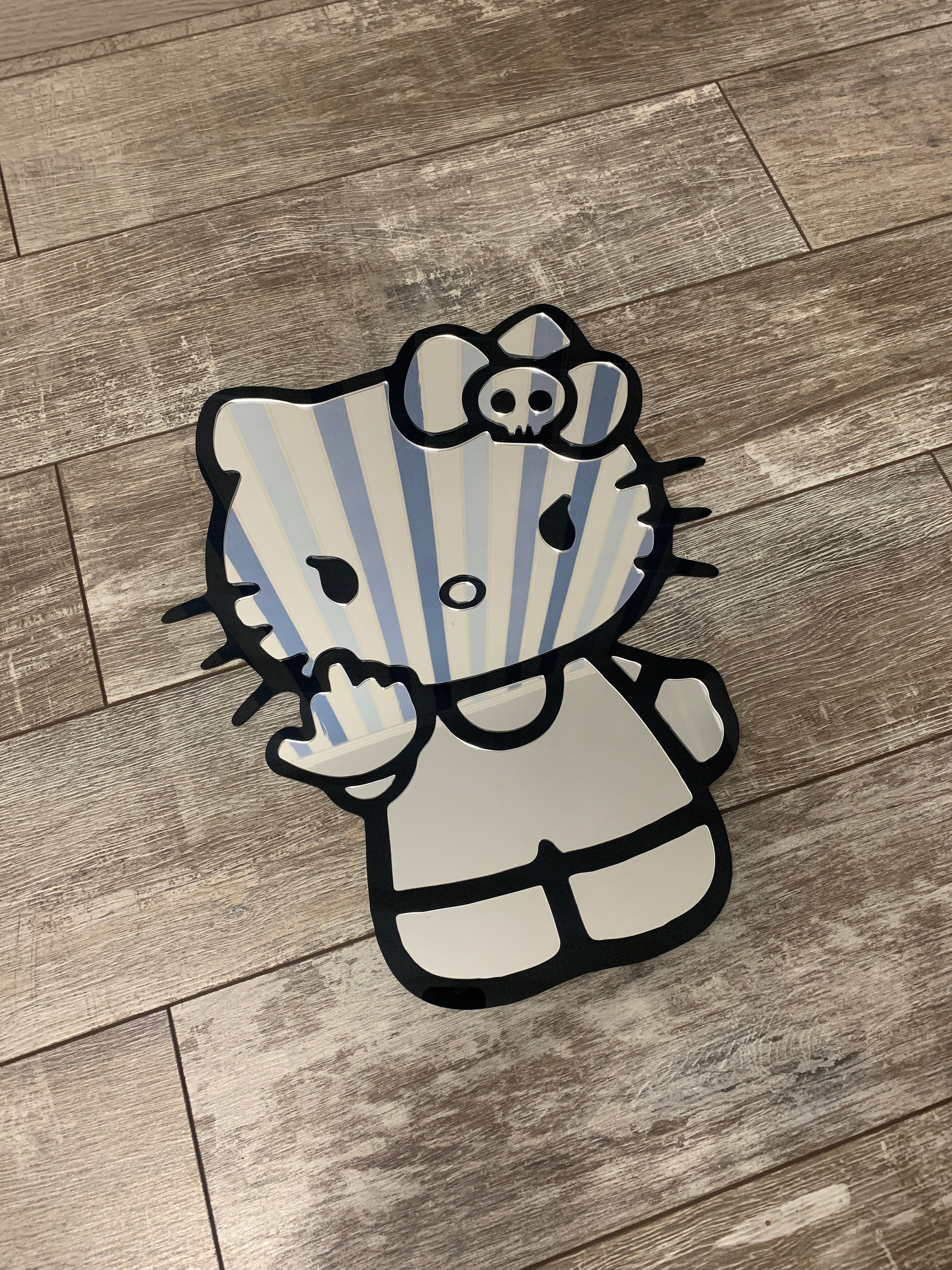 Hello Kitty Bape Kaws OVO Playboi Carti Mirror - Etsy