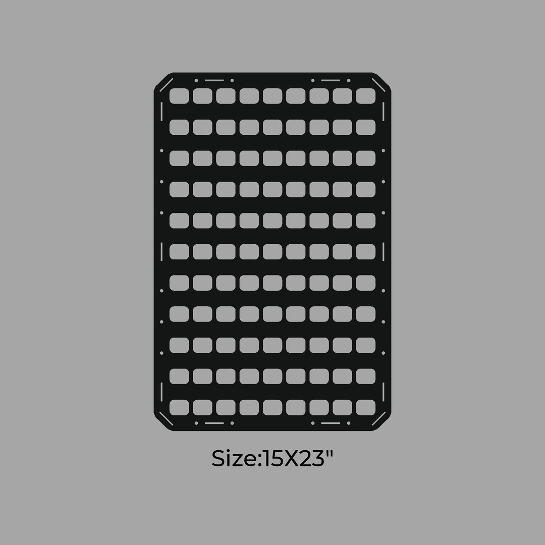 Molle Panel Tactical Gear Molle Pouch Molle Panels - Etsy