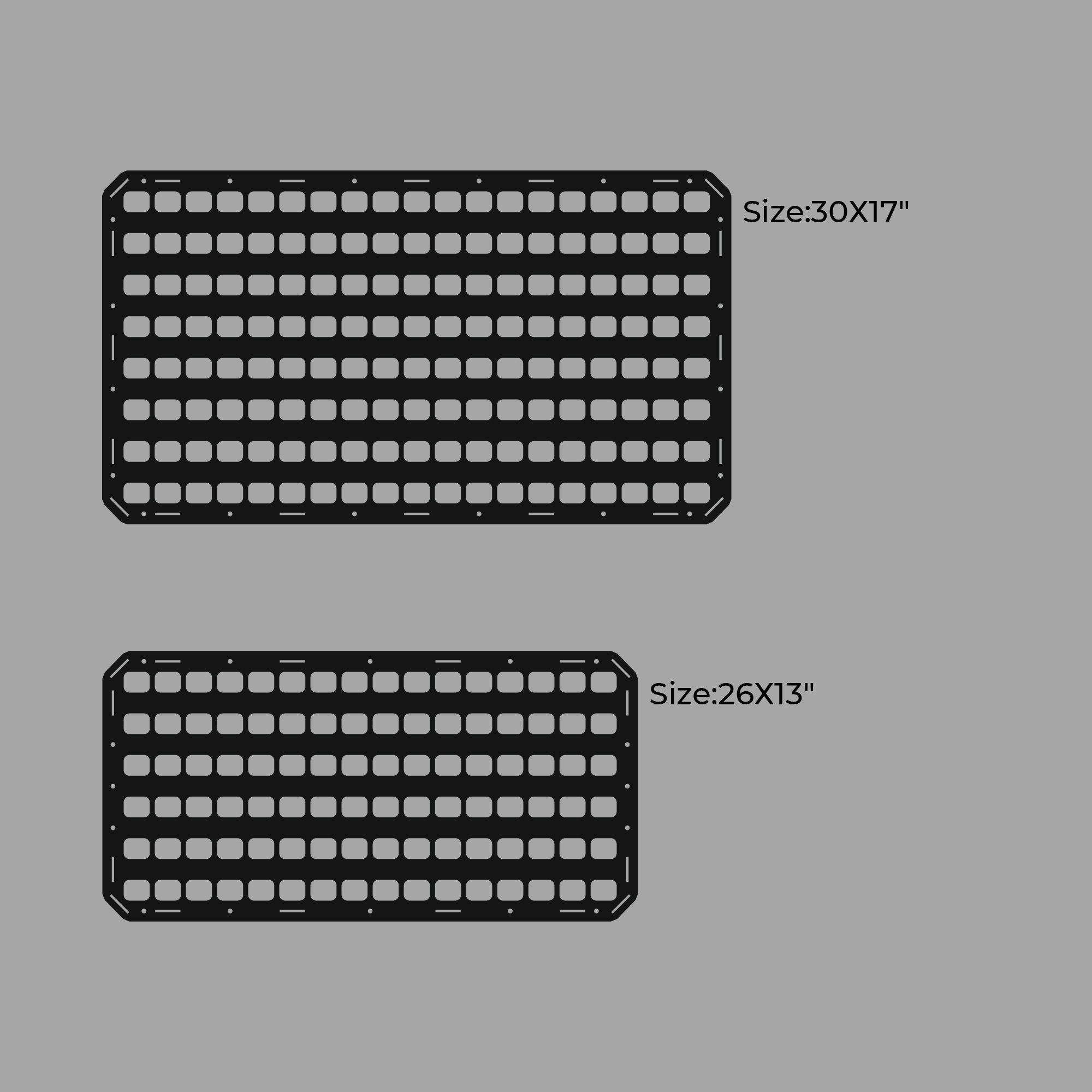 Molle Panel Tactical Gear Molle Pouch Molle Panels - Etsy