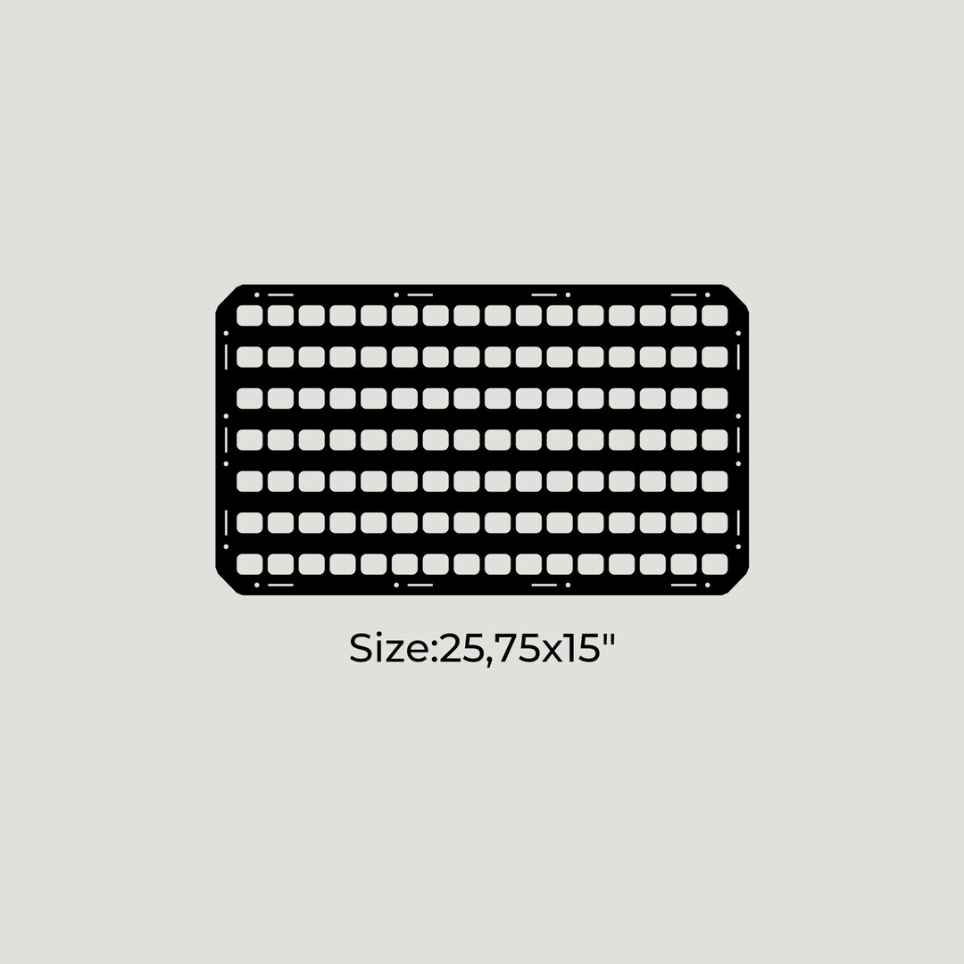 Molle Panel, Tactical Gear, Molle Pouch, Molle Panels, Camping Gear - Etsy