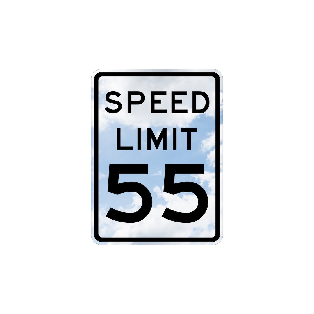 Speed Limit Mirror Sign Speed Limit Mirror Decor - Etsy