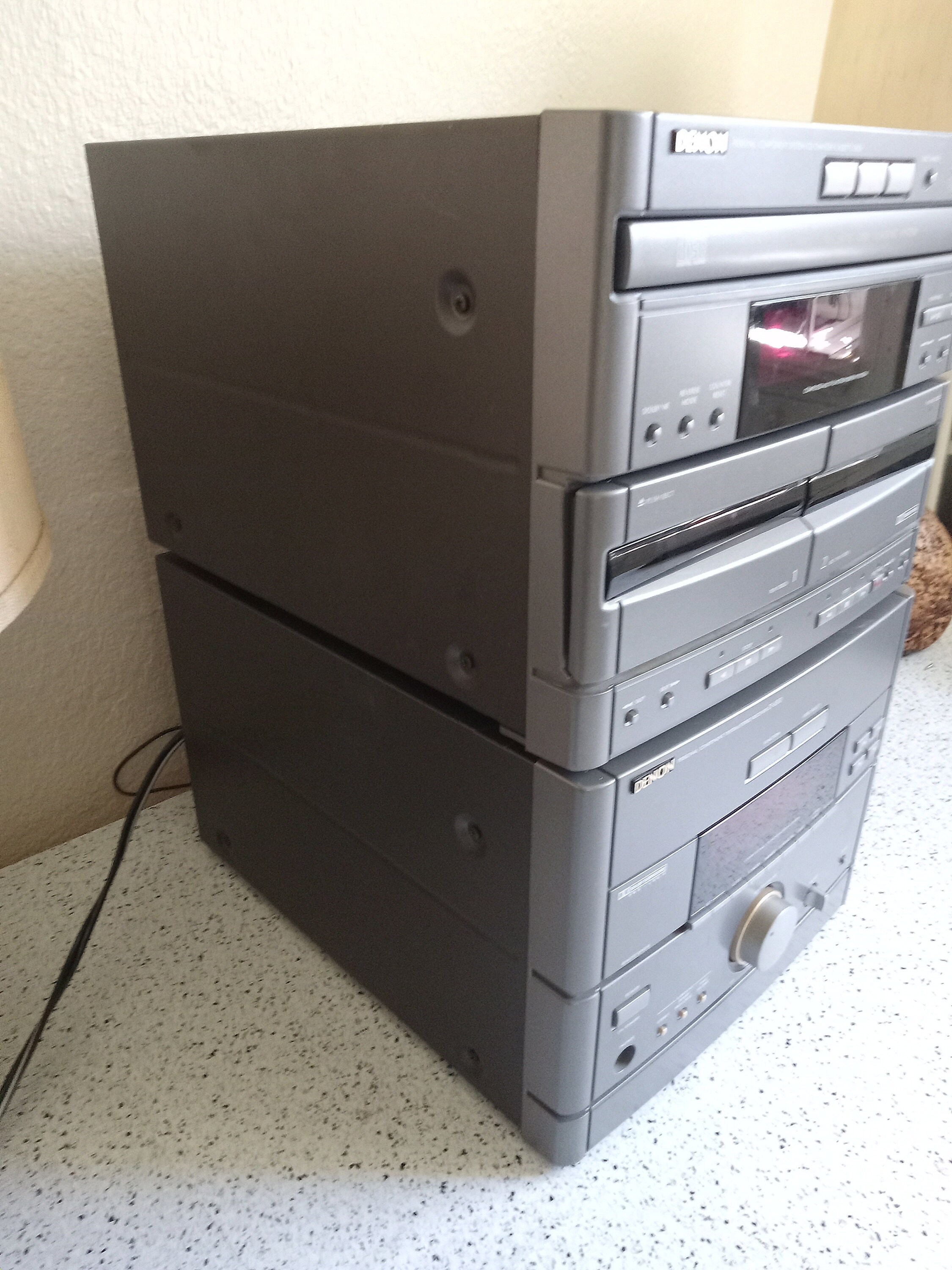 Denon D-850 All-in-one CD Dual Cassette Receiver Stereo System - Etsy