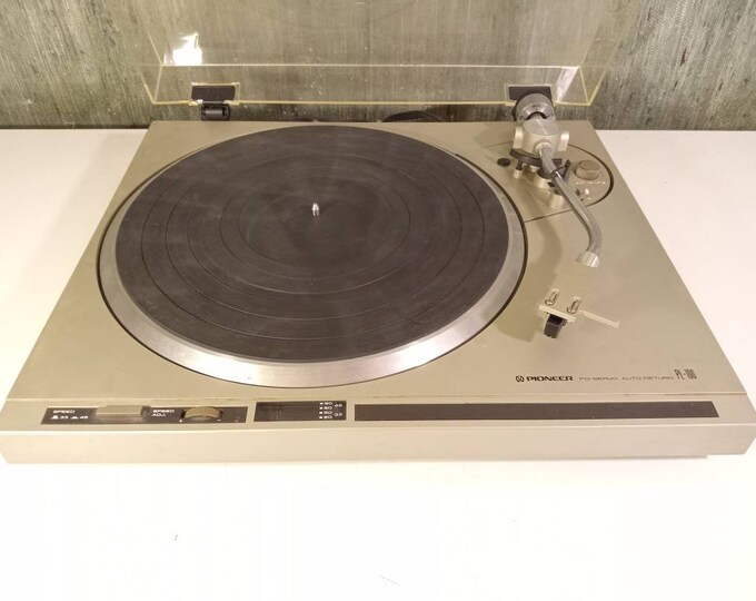 Pioneer PL-100 Auto Return Turntable Japan 80s - Etsy