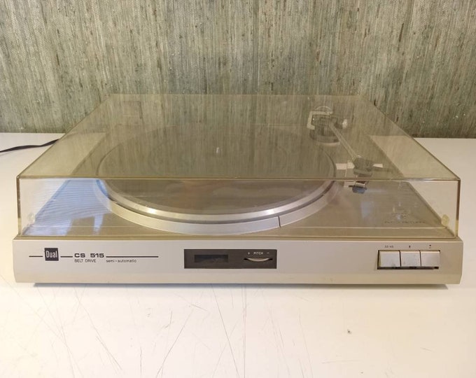 Dual CS-515 Semi-automatic Turntable - Etsy