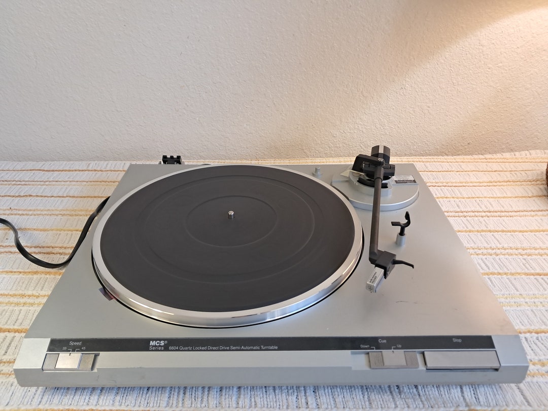 MCS 6604 Quartz Direct Drive Turntable Vintage Japan - Etsy