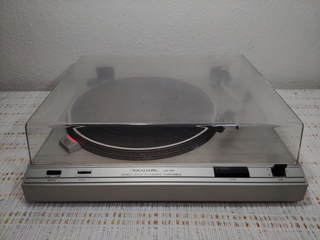 Realistic LAB-395 Direct Drive Auto Return Turntable Vintage Japan - Etsy