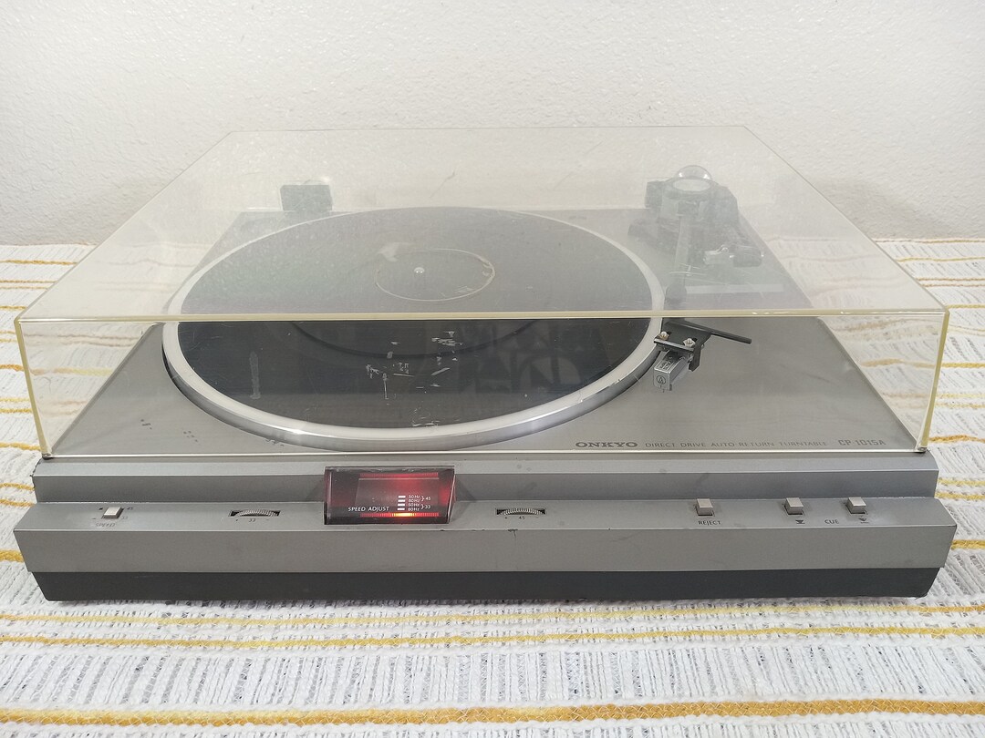 Onkyo CP-1015A Direct Drive Auto Return Turntable 80s Japan - Etsy