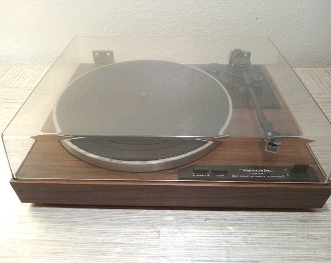 Realistic LAB-290 Automatic Turntable Vintage Japan 1982-1985 - Etsy