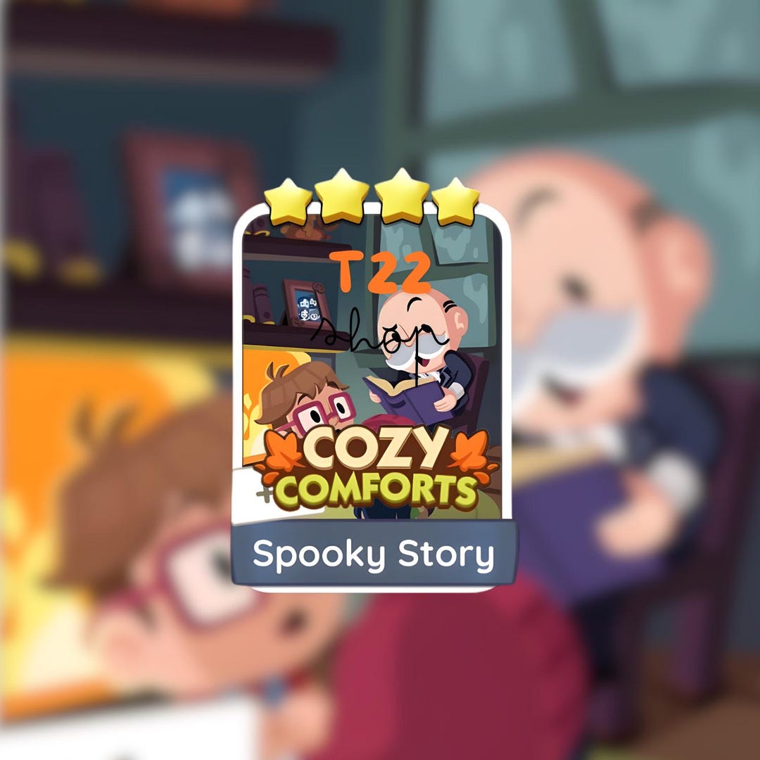 Spooky Story - Monopoly Go_stickers 4 Star ( Fast Delivery ) Cozy ...