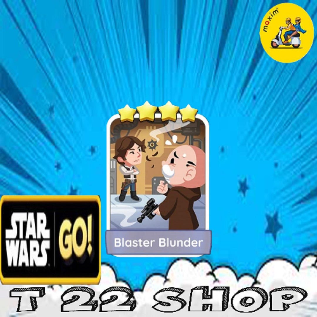 Blaster Blunder - Monopoly_ Go_stickers 4 Star ( Fast Delivery ) Star ...