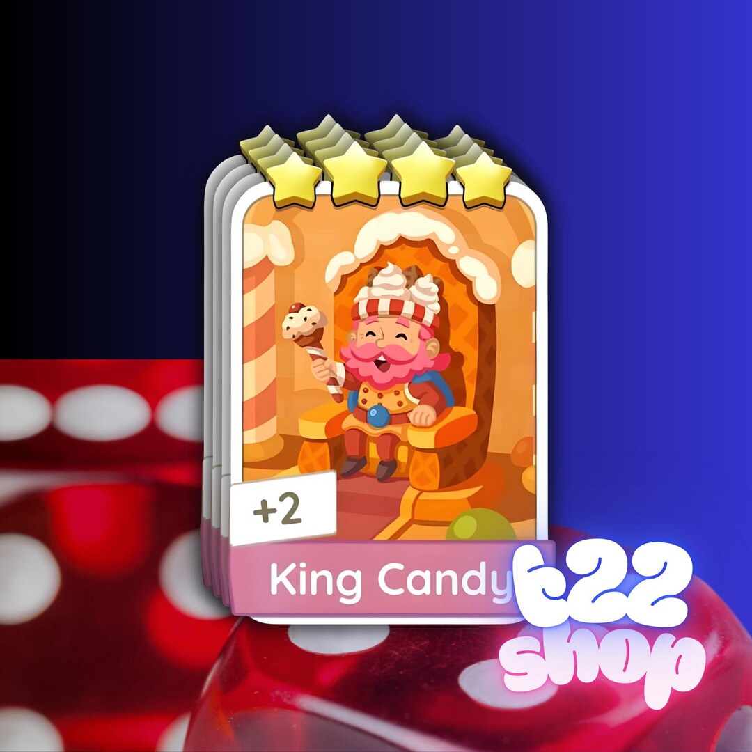 King Candy - Monopoly_go_stickers 4 Star ( Fast Delivery ) Bon Appetit ...
