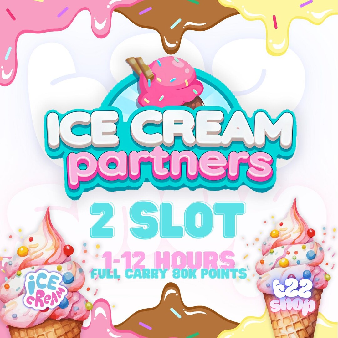 Monopoly Go Ice Cream Partners Event: 80k Points Full Carry (digital ...