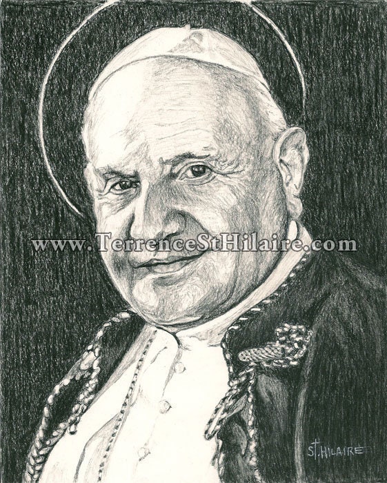 John 23rd, Good Pope John, St. John the 23rd, Saints, Catholic Art ...