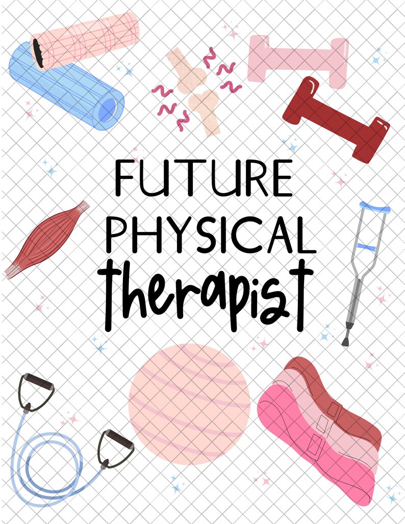 Cute Retro Physical Therapy T-shirt Design, "future Physical Therapist ...