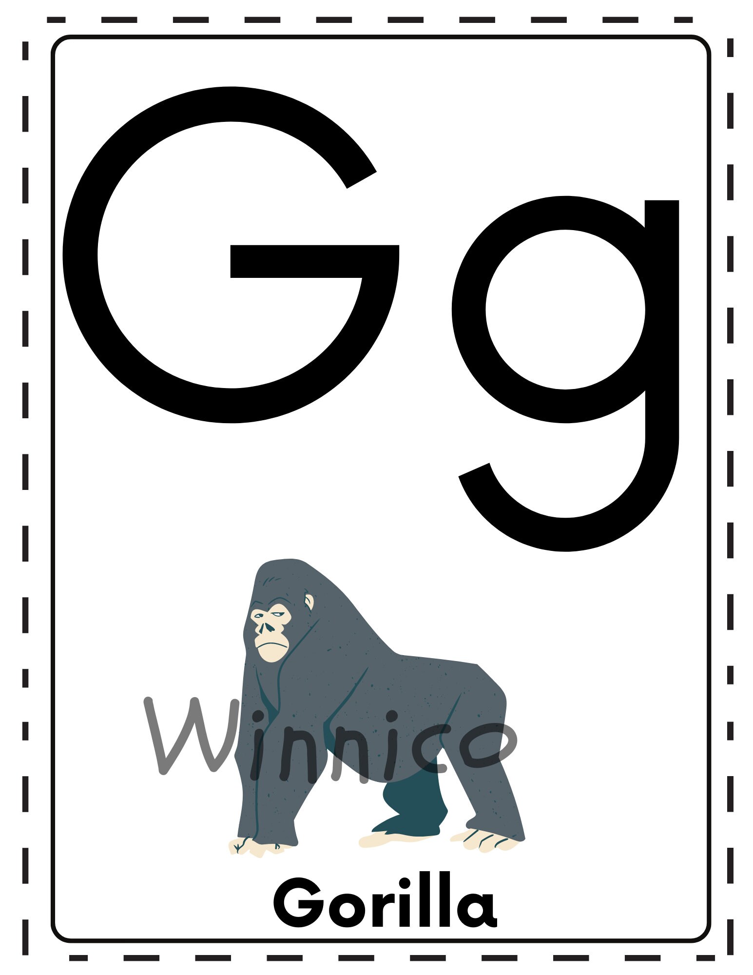 Animal Alphabet for Classroom - Etsy