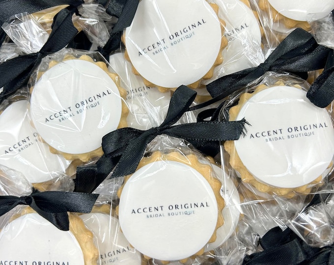 Business Logo Cookies - PR Corporate Event and Meeting Gifts ...