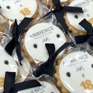 Business Logo Cookies - PR Corporate Event and Meeting Gifts ...