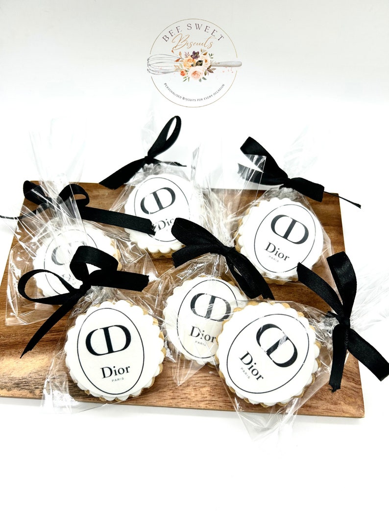 Business Logo Cookies PR Corporate Event and Meeting Gifts Personalised ...