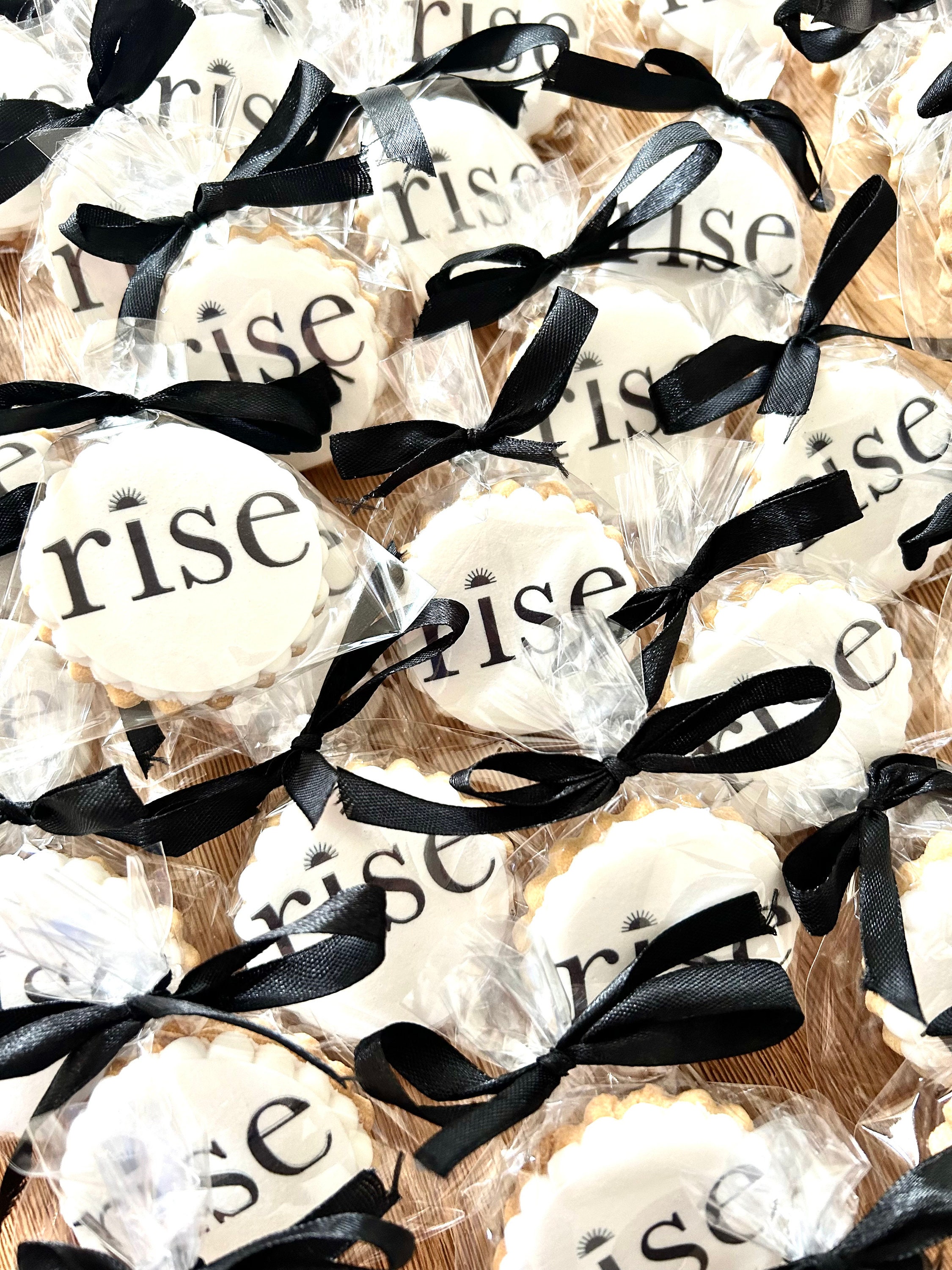 Business Logo Cookies PR Corporate Event and Meeting Gifts Personalised ...