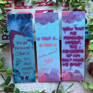 Reminders of Him Bookmarks / Book by Colleen Hoover / - Etsy