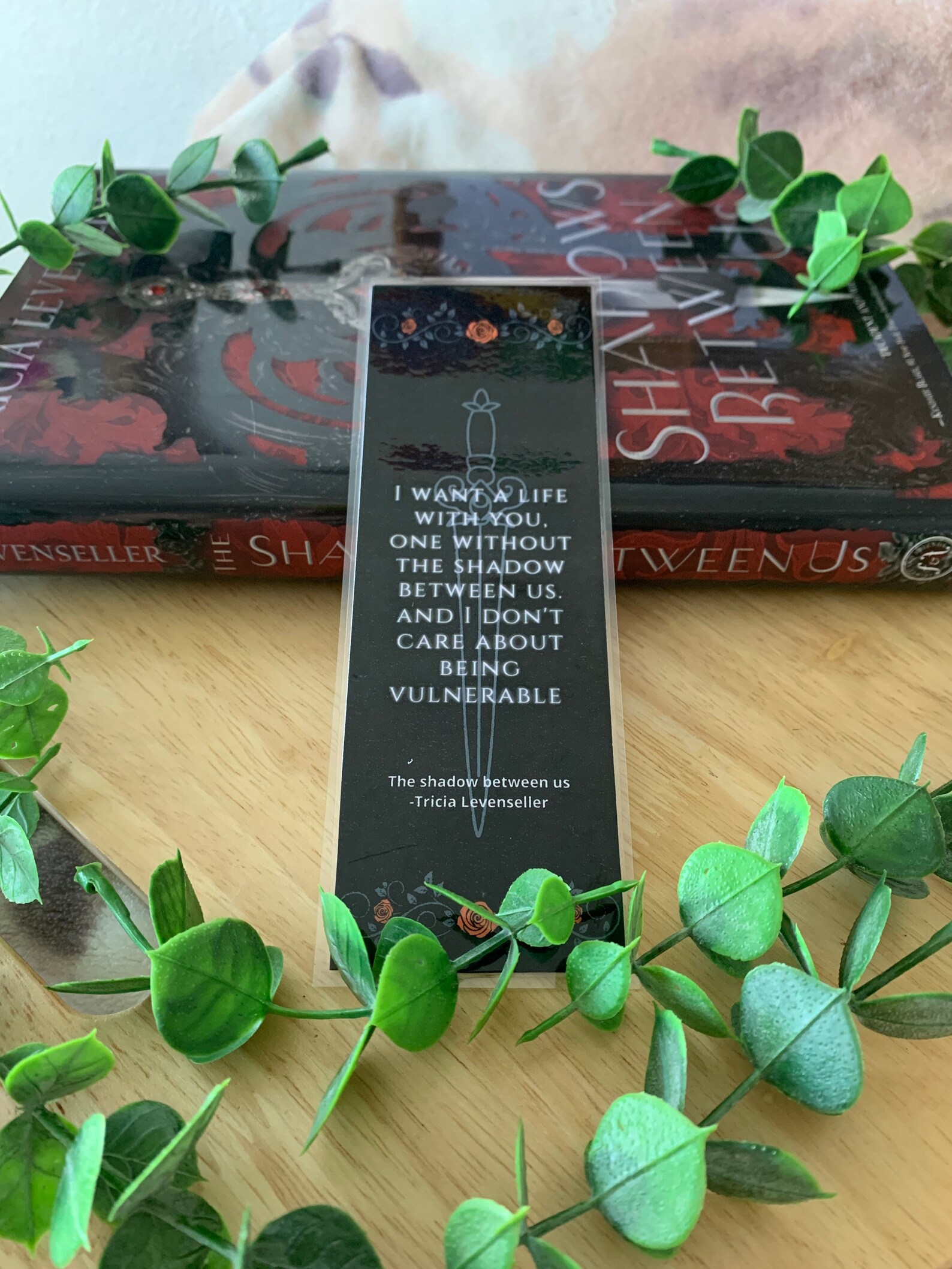 The Shadow Between Us Bookmark / Fantasy Book / Romance / - Etsy