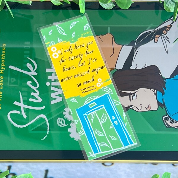 Stuck With You Bookmark - Etsy