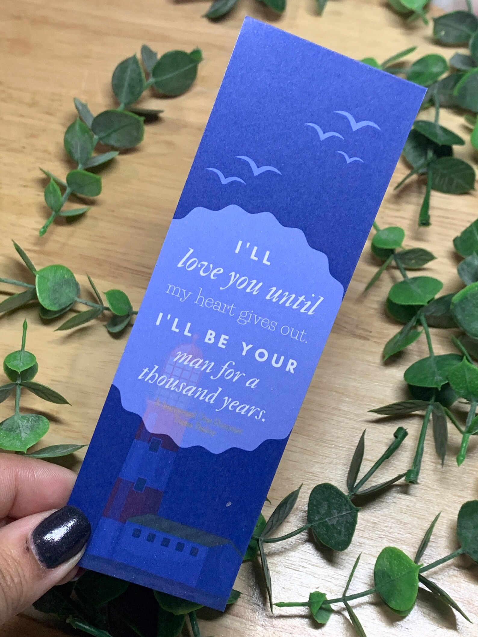 It Happened One Summer Quote Bookmark / Bellinger Sisters - Etsy