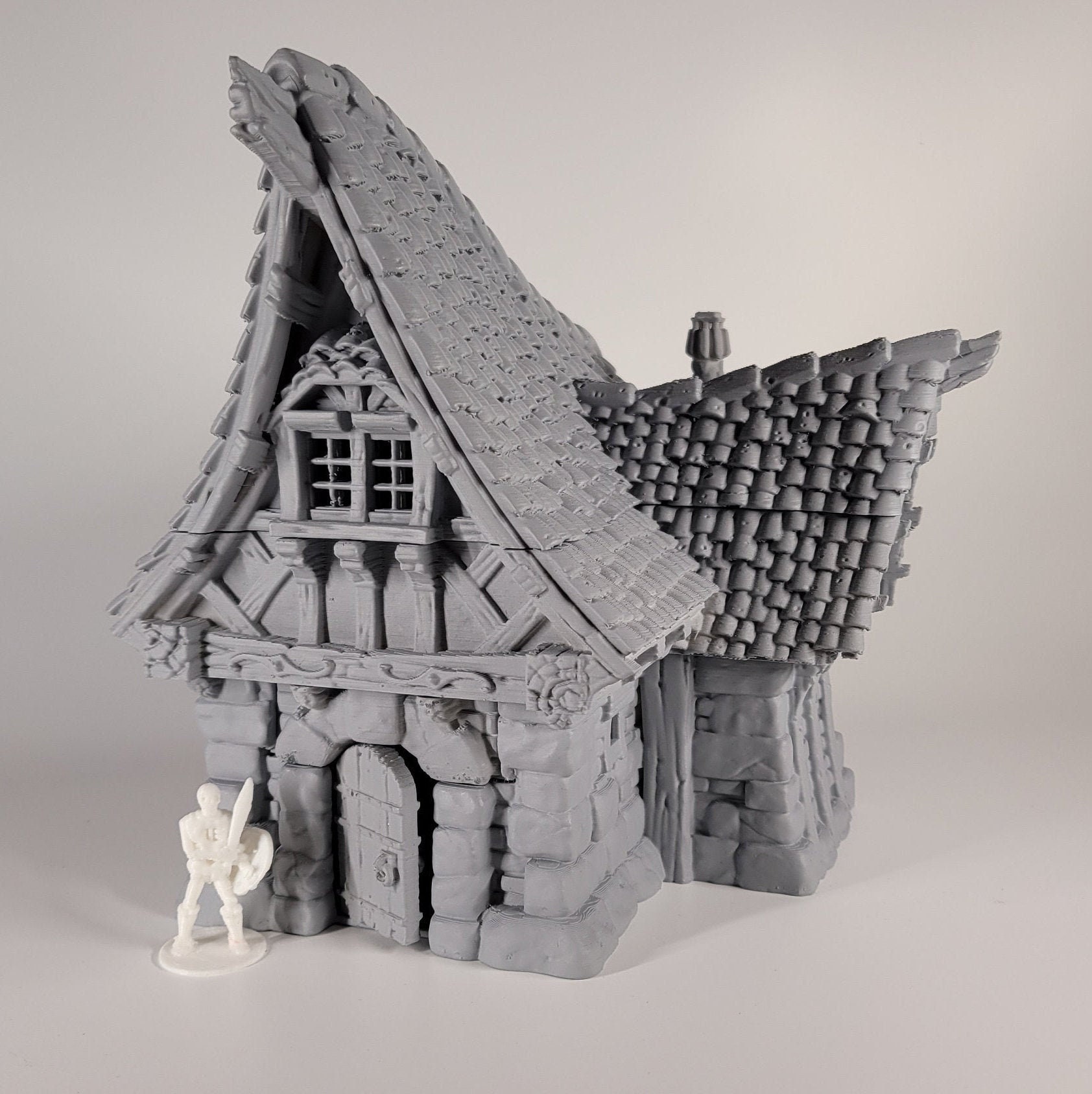 Playable D&D Terrain Small 2 Story House Miniature Toys Toys & Games ...