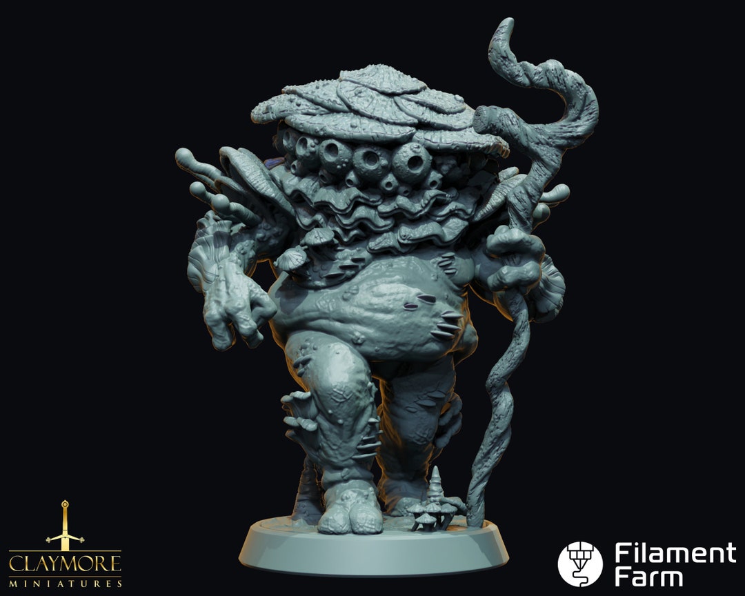 Myconid - Dwellers of the Underdark - Highly Detailed Resin 3D Printed ...