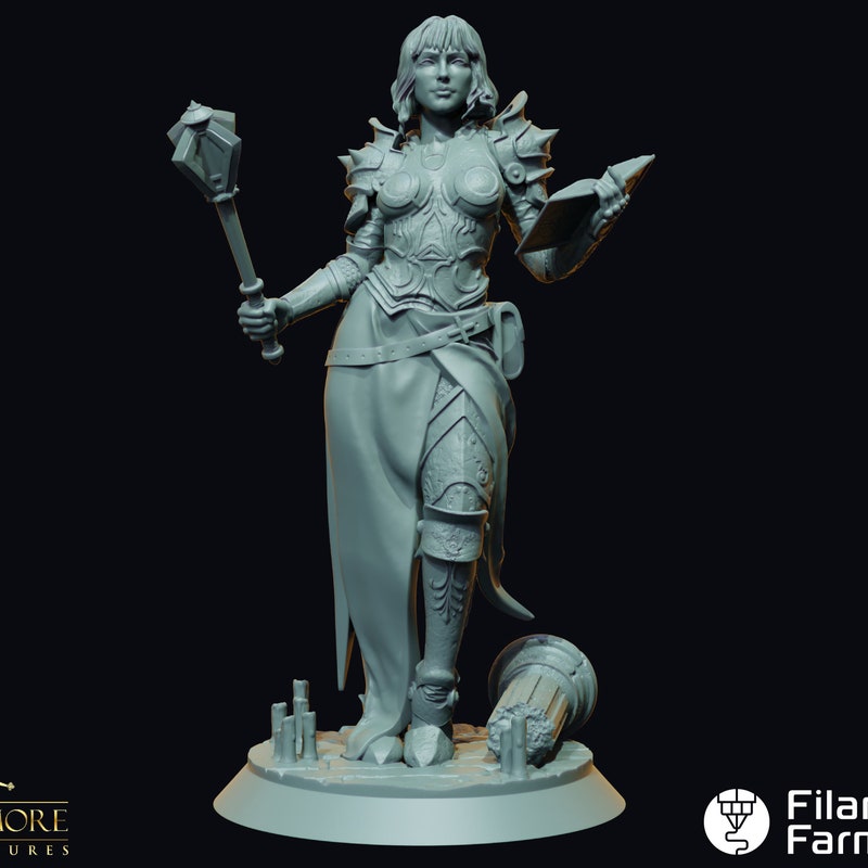 Female Human Cleric Dnd - Etsy