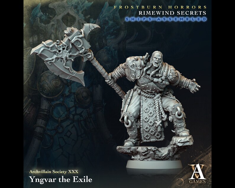Yngvar, the Exile - Human Fighter/barbarian/cleric - Rimewind Secrets ...
