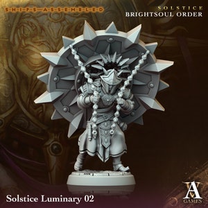Solstice Luminary 2 - Brightsoul Order - Highly Detailed Resin 8k 3D ...