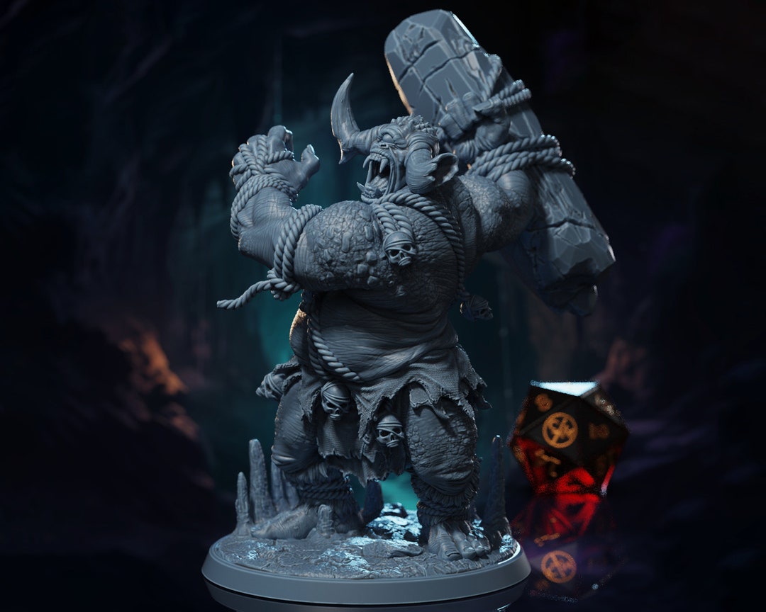 Blind Cyclops - Depths of Despair - Highly Detailed Resin 8k 3D Printed ...