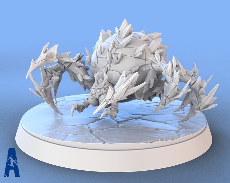 Ice Spiders - High Detail Resin 3D Printed Miniatures - Etsy