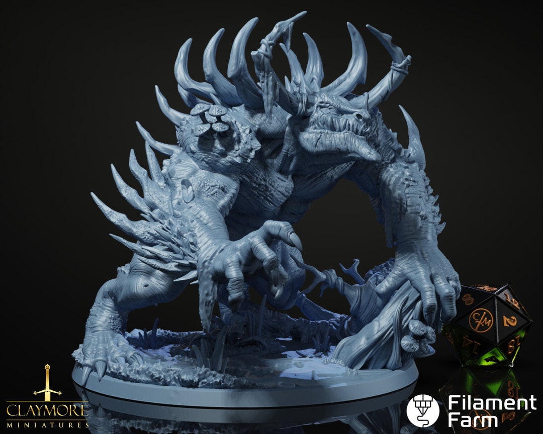 Swamp Beast - Return to the Whispering Swamps - Highly Detailed Resin ...